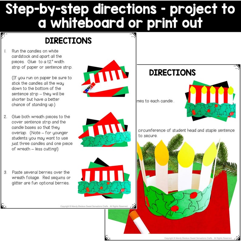 St. Lucia Crown Digital Printable Template St Lucia Day Swedish ...