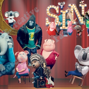 Sing Png, Clip Art, Instant Download, Birthday, Party, Cricut, Digital ...