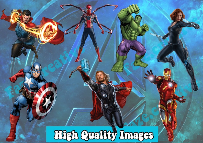 Avengers Clip Art Png, Marvel, PNG Images, High Resolution, Cricut ...