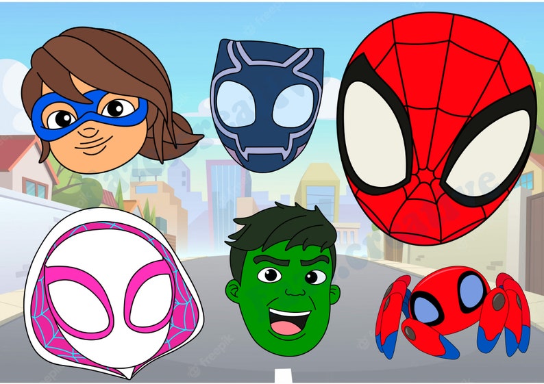 Imágenes PNG de Spidey y sus increíbles amigos, alta resolución, Cricut ...