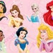 Princess PNG, Clip Art, Instant Download, Belle, Jasmine, Ariel ...