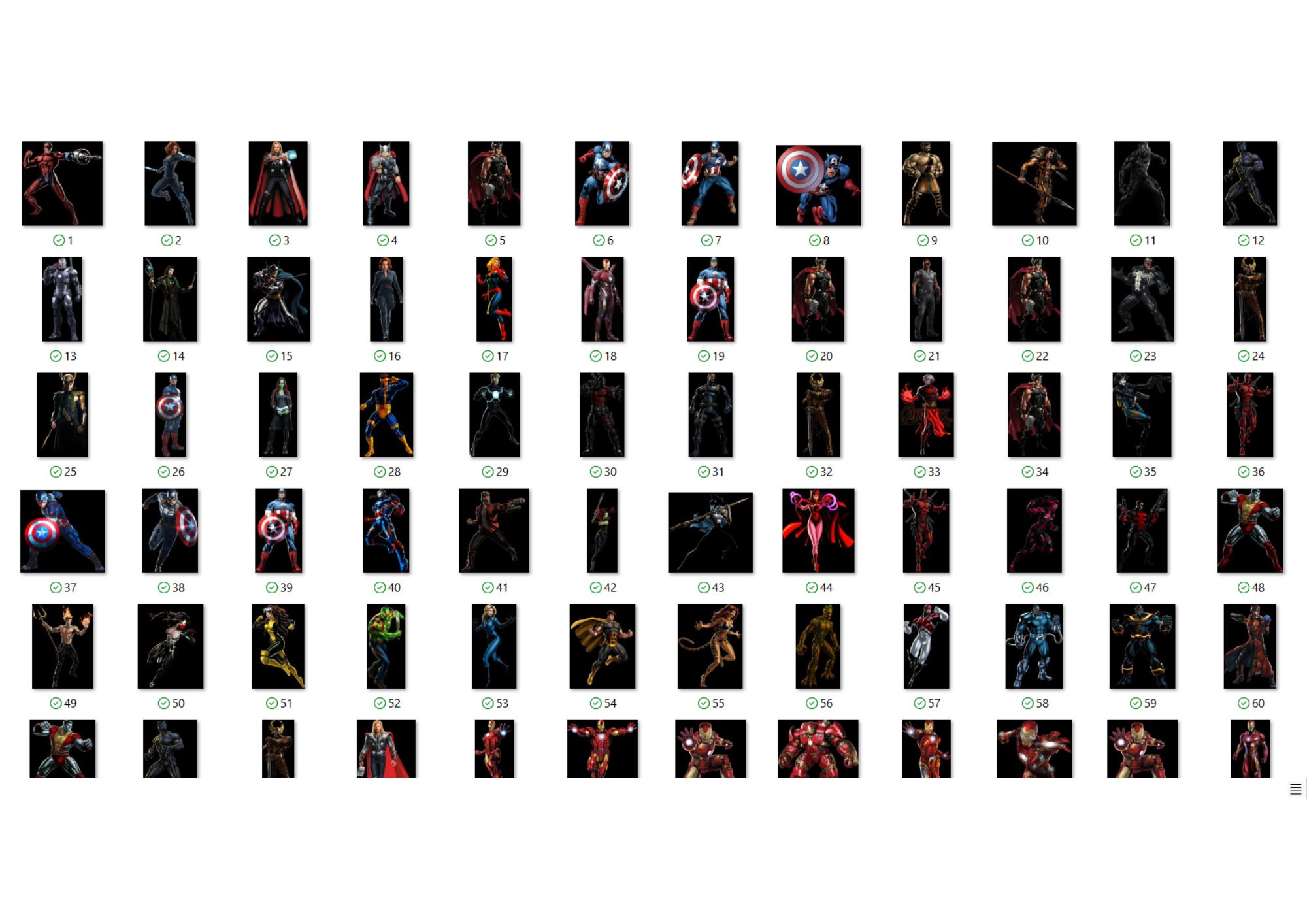 Avengers Clip Art PNG Images, Marvel Birthday (instant Download) - Etsy UK