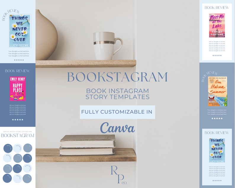 Book Instagram Story Templates and Highlight Covers & Instagram Icons ...