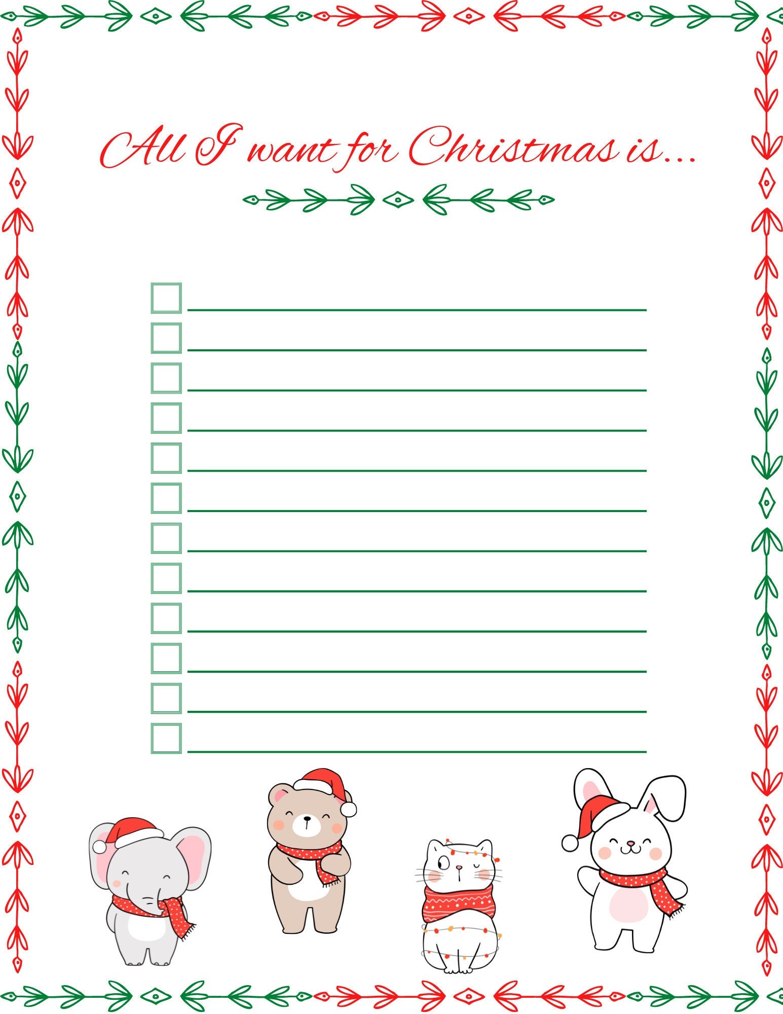 All I Want for Christmas Is...list#christmas List#christmas Wish List# ...