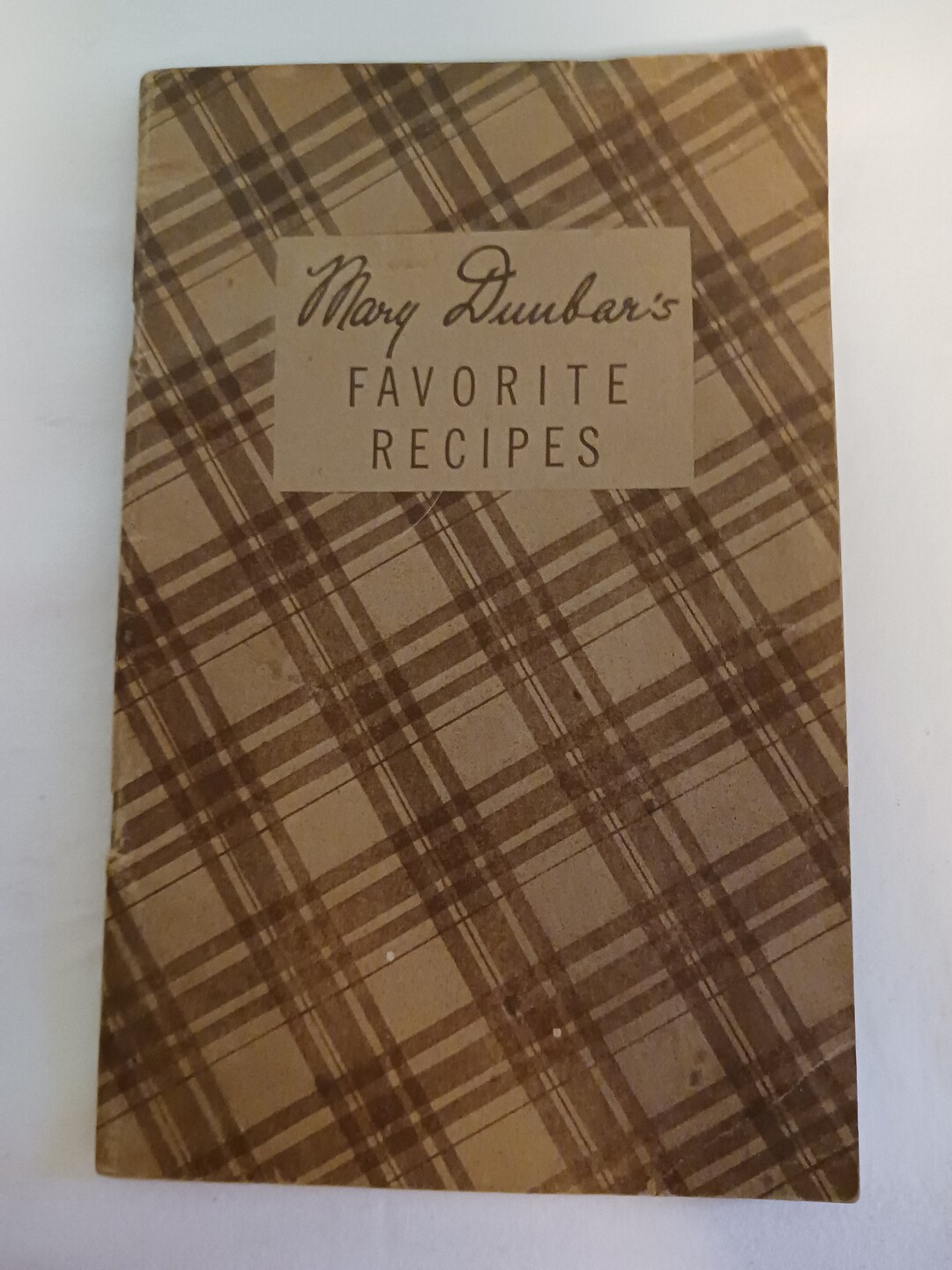 Mary Dunbar's Favorite Recipes Paperback – January 1, 1936, Coffee ...