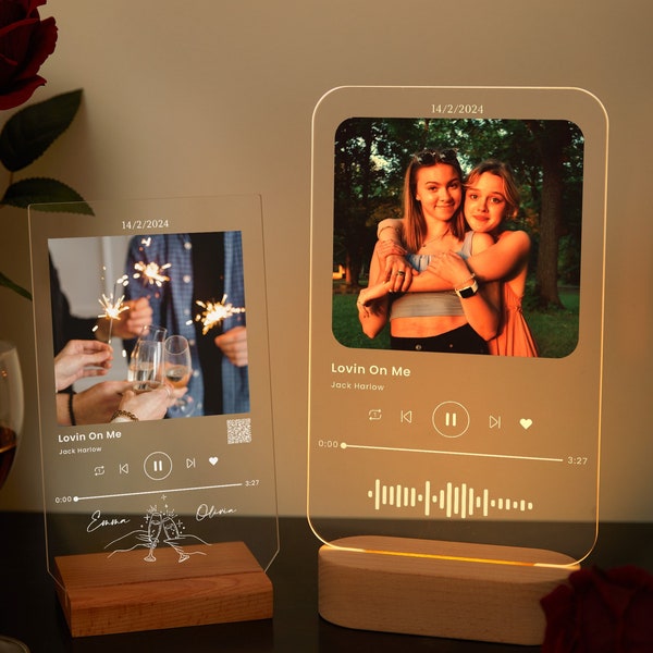 Custom Photo Acrylic Song - Etsy