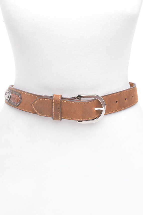 Wrangler leather belt - Gem