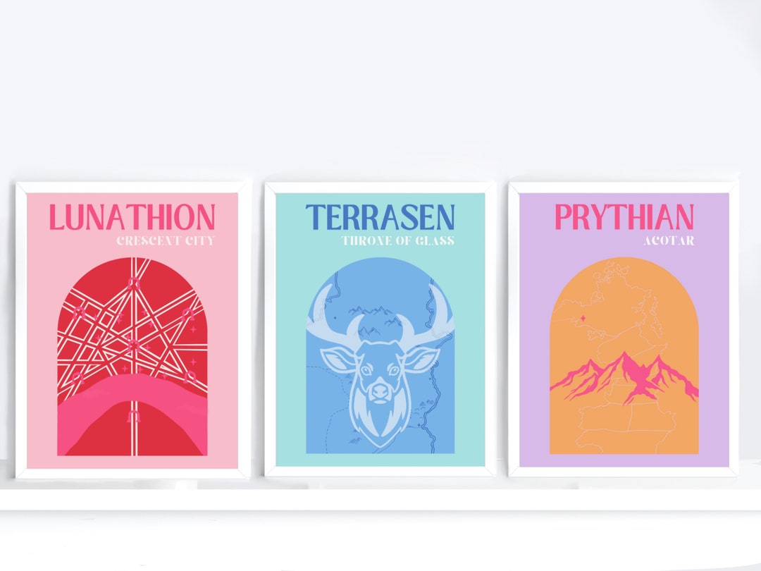 SJM Worlds | Bookish Prints - Etsy