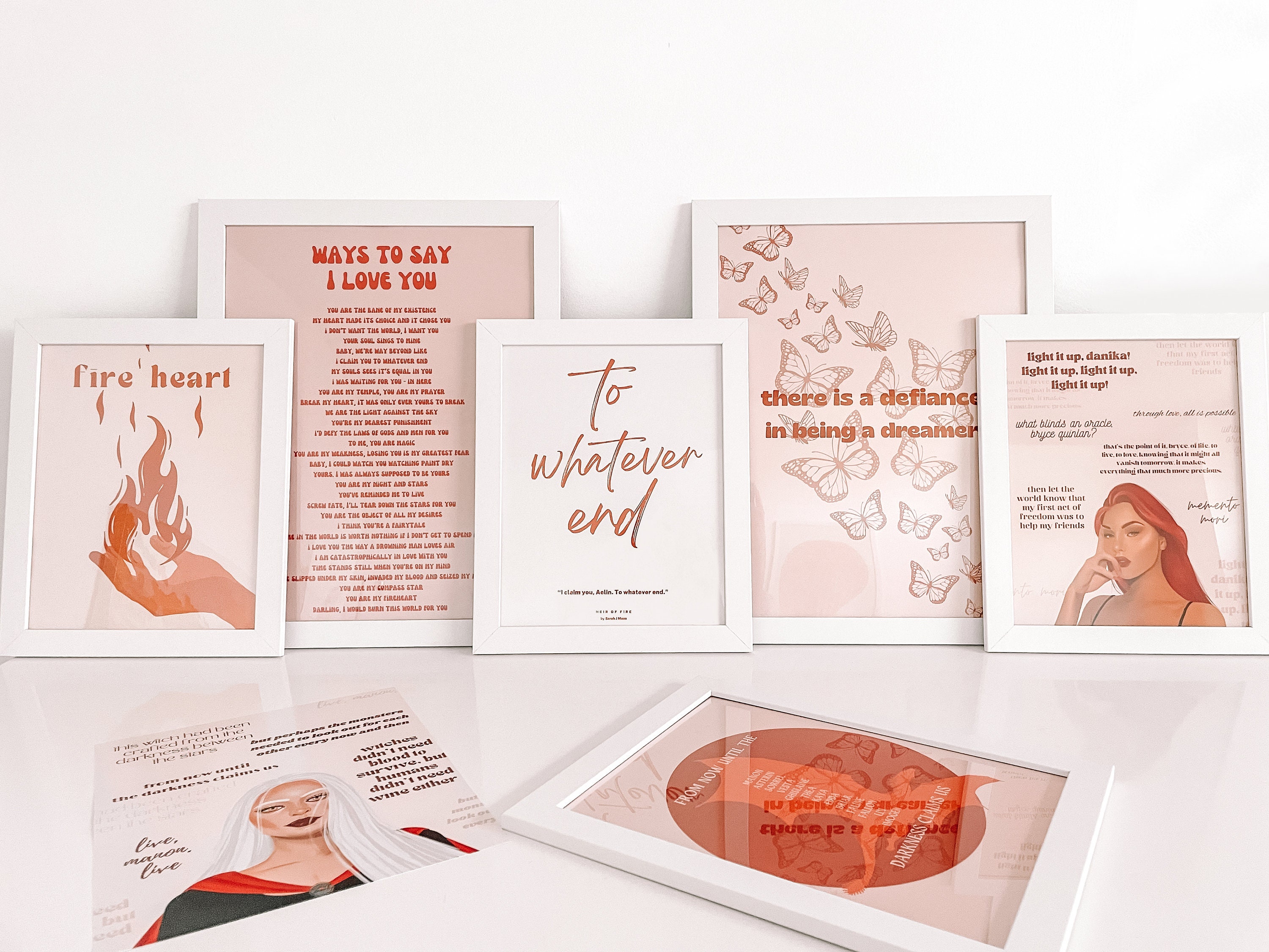 We Are the Thirteen Sarah J Maas Book Poster - Etsy