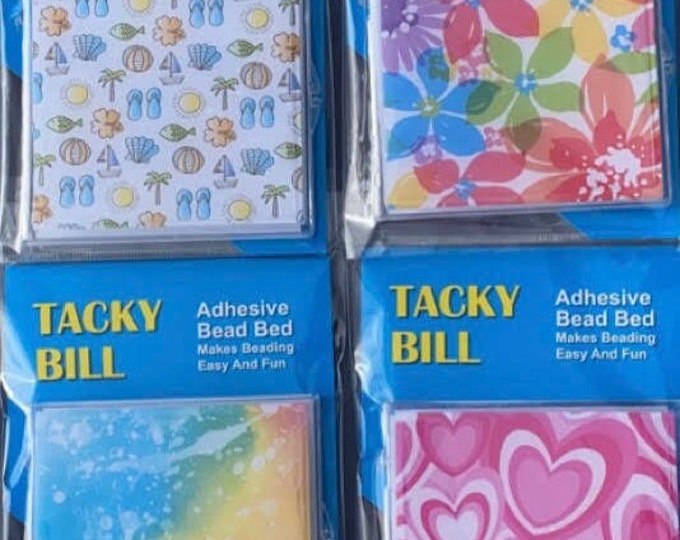 Tacky Bill -adhesive Bead Bed - Etsy