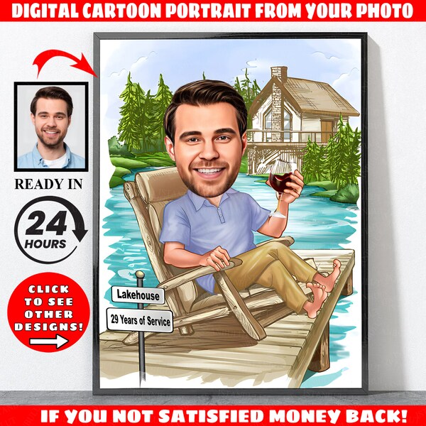 Ruhestand karikatur - Etsy.de