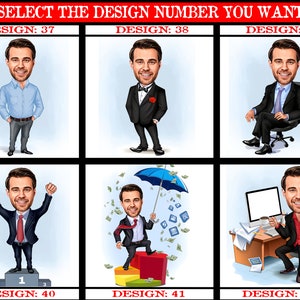 Cartoon Principal Portrait, Principal Gift, Personalized Principal ...