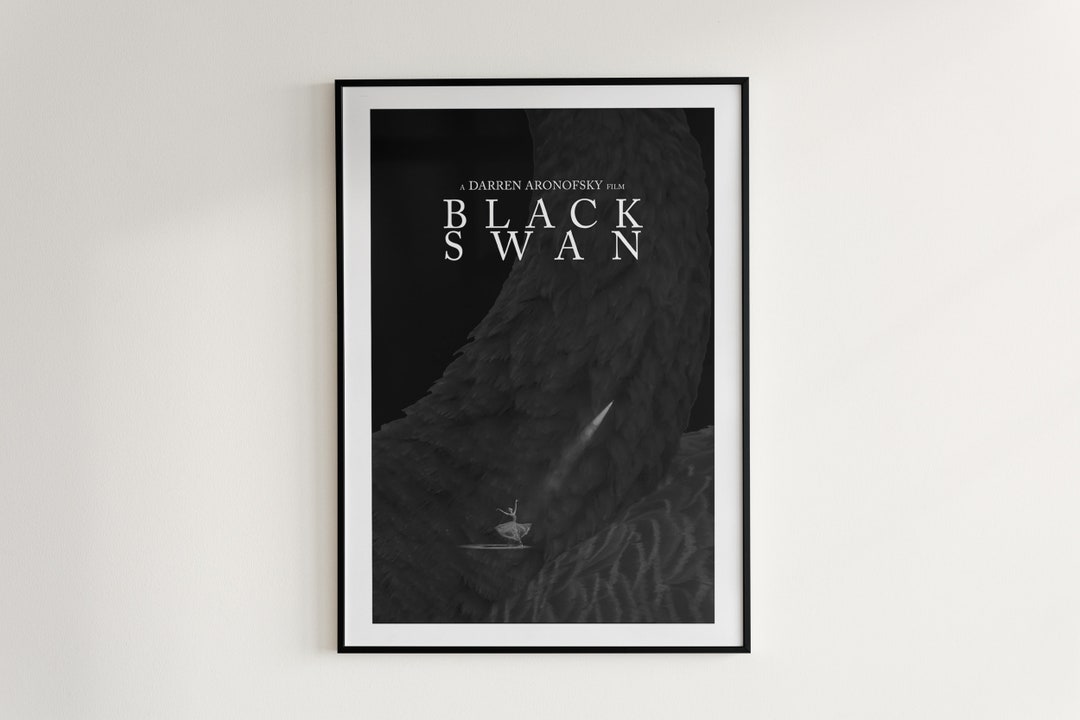 Black Swan Poster Darren Aronofsky Digital Print File Natalie Portman ...