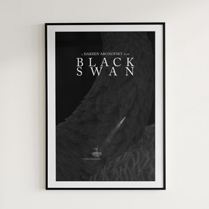 Black Swan Poster Darren Aronofsky Digital Print File Natalie Portman ...