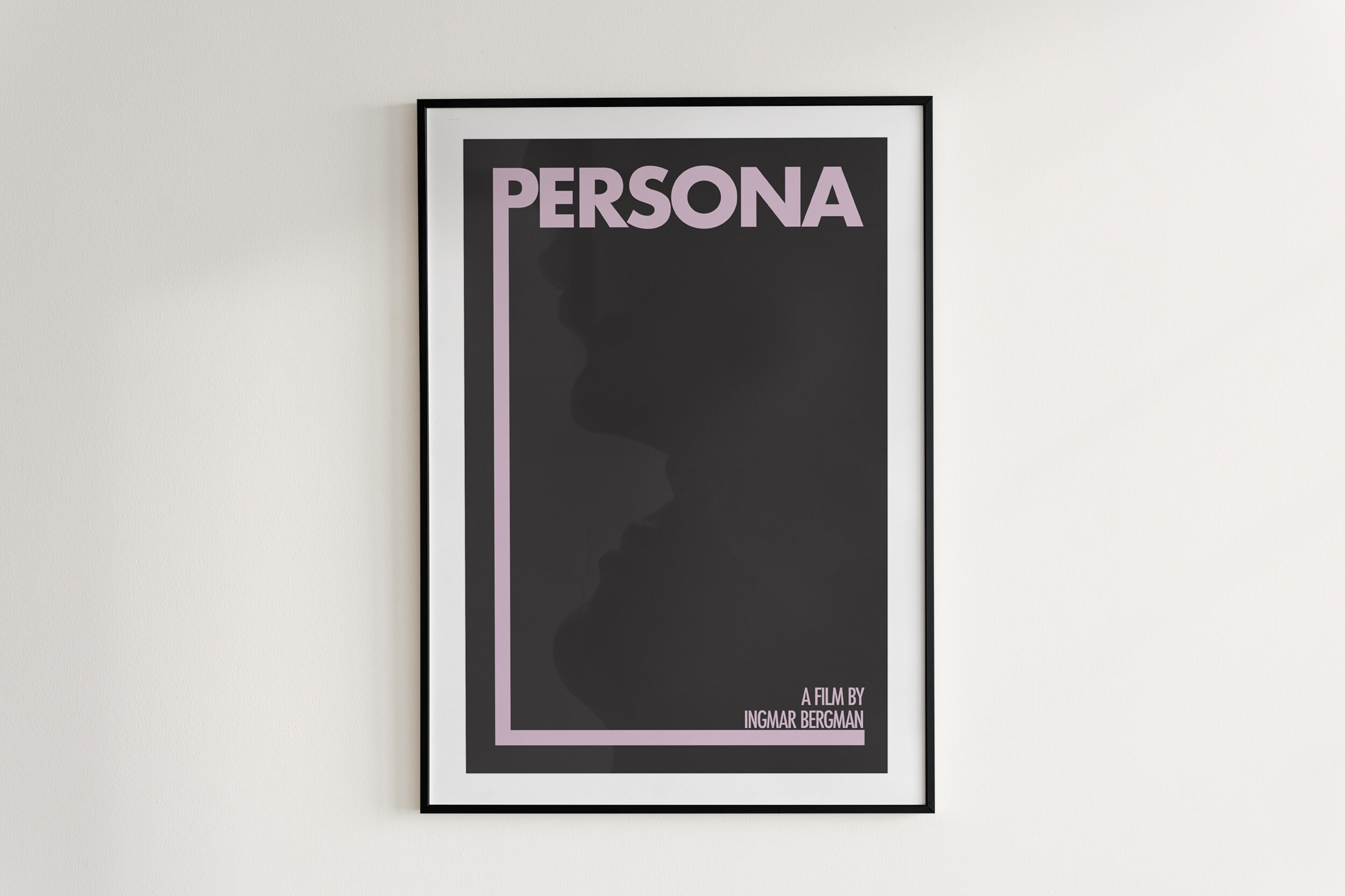 Persona Ingmar Bergman Film Poster Digital Art Print Classic Cinema ...