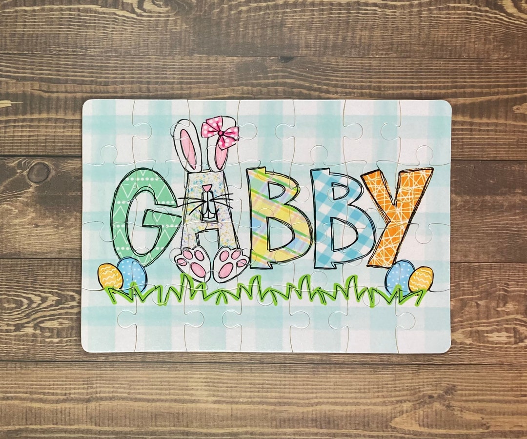 Easter Kids Jigsaw Puzzle/ Easter Themed Jigsaw Puzzle/ Great Easter ...