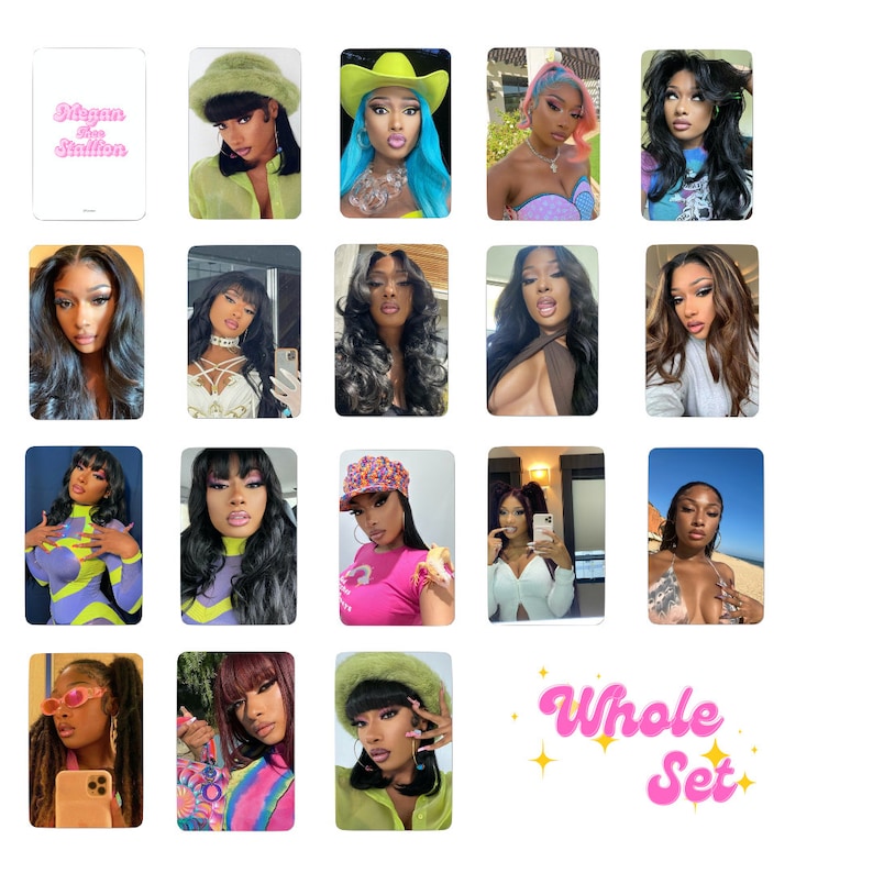 Megan Thee Stallion Photocards - Etsy