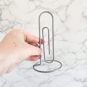 Extra Large Vintage Paper Clip, Jumbo Paperclip, Office Desk Organizer ...