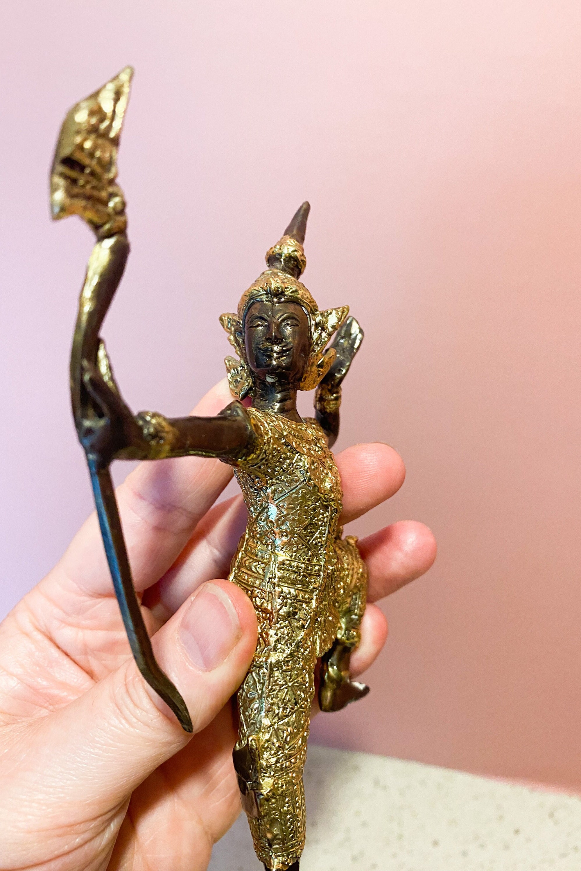 Thai Sculpture of Rama Vintage Prince Rama Statue Hindu - Etsy