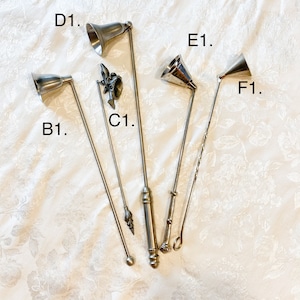 Vintage Candle Snuffer in Variety of Styles Available, Choose One or ...
