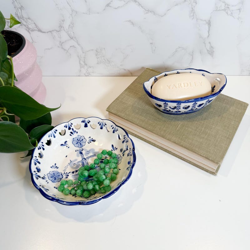 Delft Blue Candy Dish - Etsy