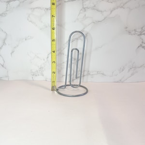 Extra Large Vintage Paper Clip, Jumbo Paperclip, Office Desk Organizer ...