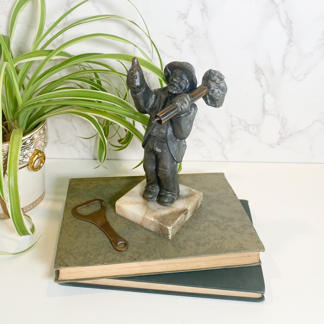 Rare German Traveling Hobo Figurine With Bottle Opener & Corkscrew ...
