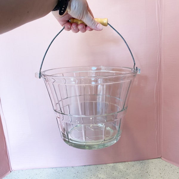 Glass Bucket - Etsy