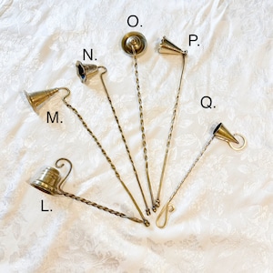 Vintage Candle Snuffer in Variety of Styles Available, Choose One or ...