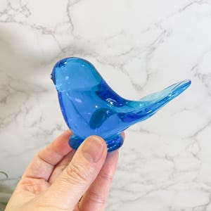 Choice of Vintage Blue Birds of Happiness by Leo Ward, Vintage Glass ...