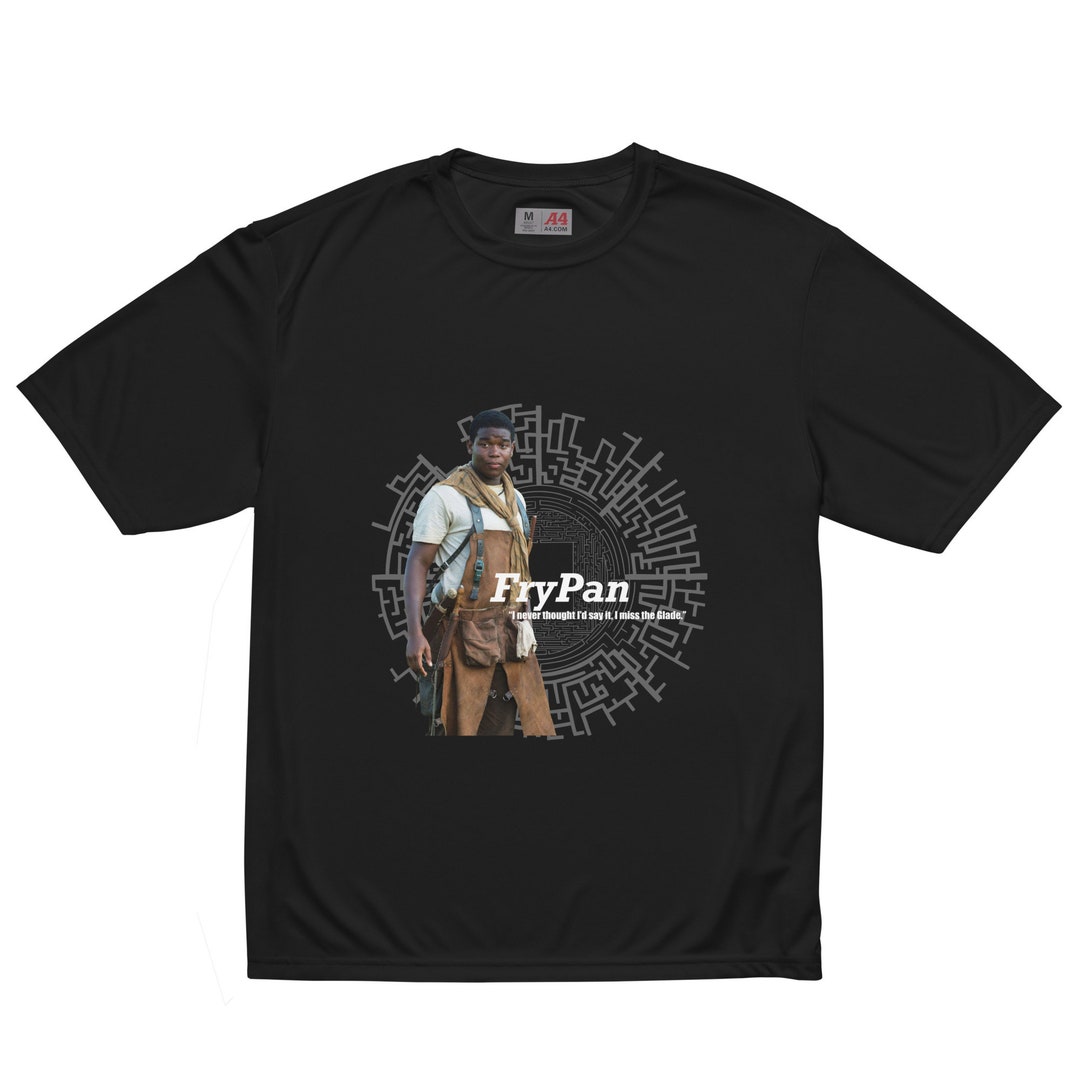 Frypan Maze Runner (unisex Performance Crew Neck T-shirt) - Etsy