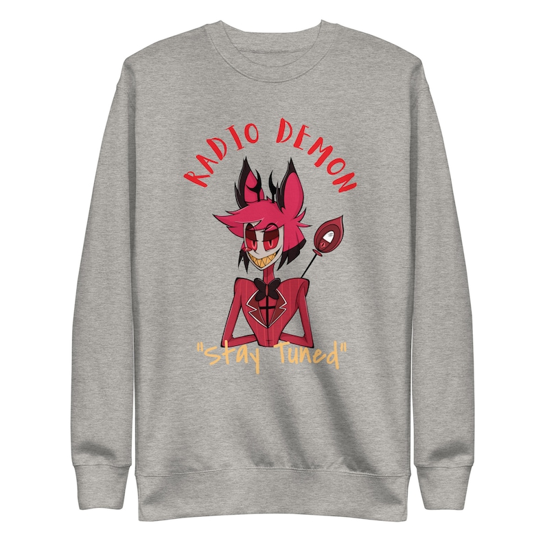 Alastor Hazbin Hotel, "stay Tuned" (unisex Premium Sweatshirt) - Etsy