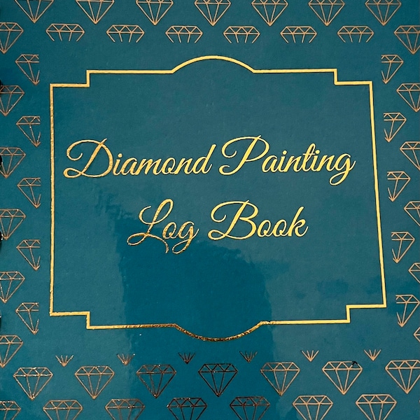 Diamond Painting Log Book Template - Etsy
