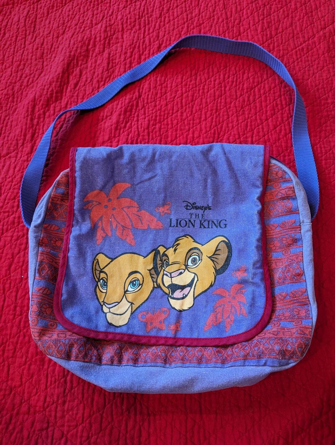 Vintage Lion King Simba Nala Bag Purse Disney - Etsy