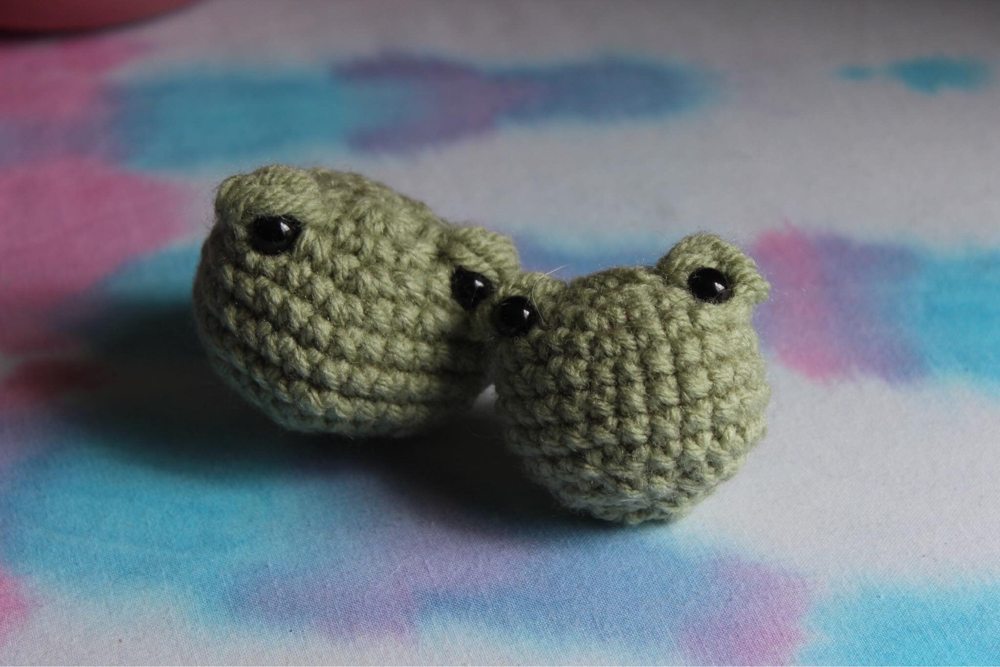 Mini Crochet Amigurumi Frog - Etsy
