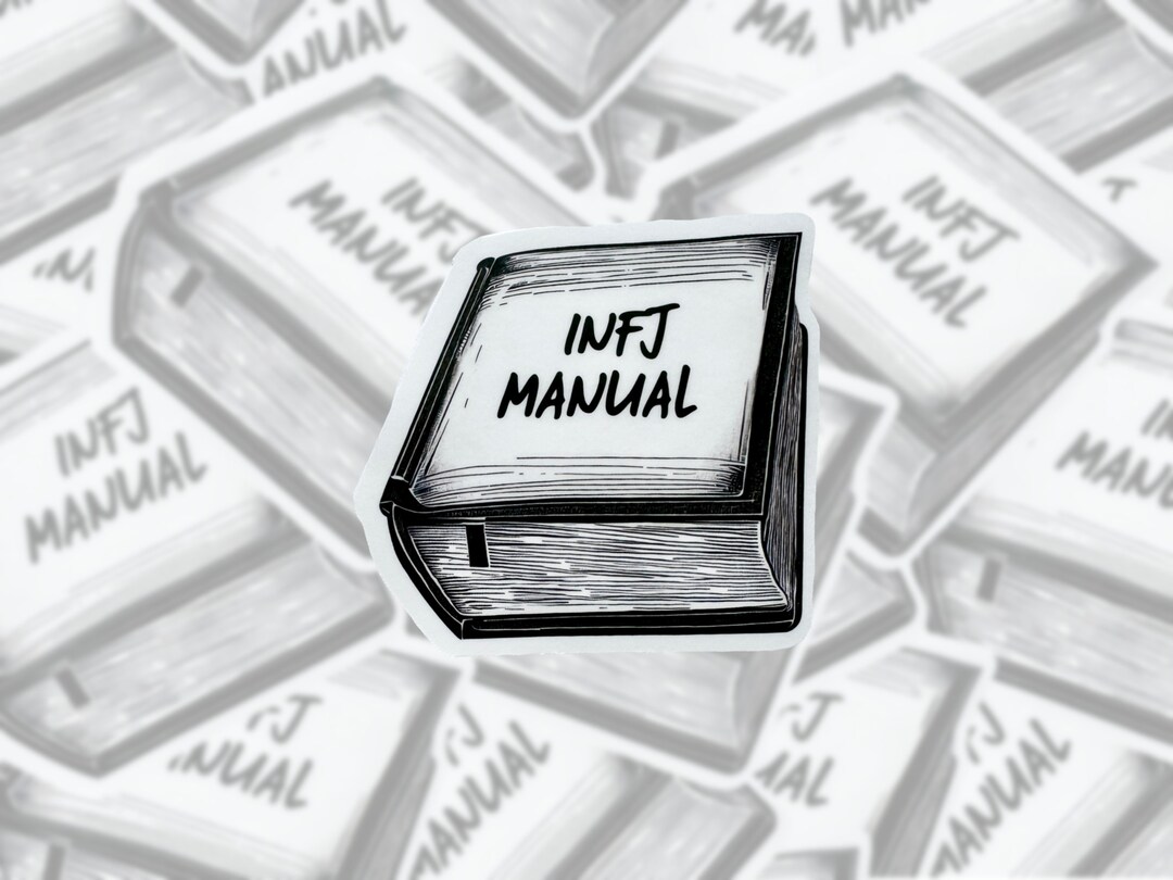 INFJ Sticker, MBTI Sticker, Therapist Sticker, INFJ Sticker ...