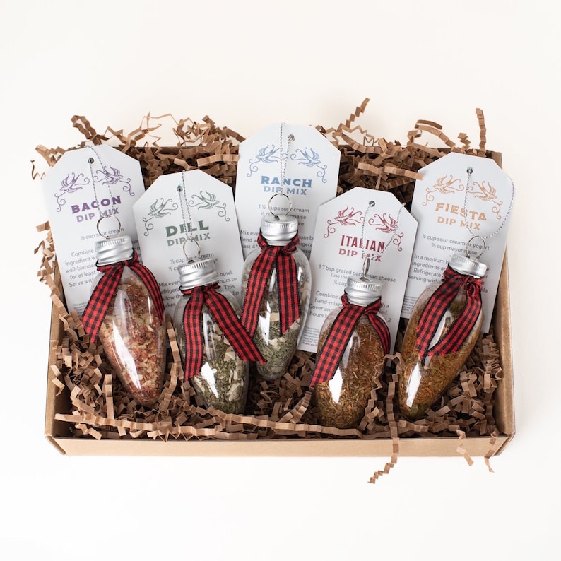 Dip Mix Ornament Set - Etsy