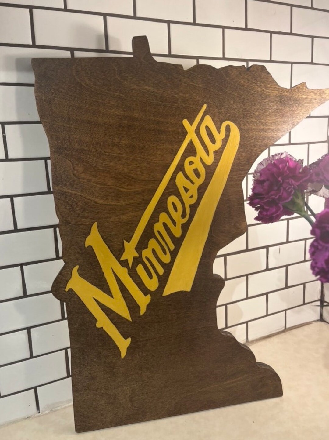 Large State Shaped Wood Sign - Customized Options | Your State ...