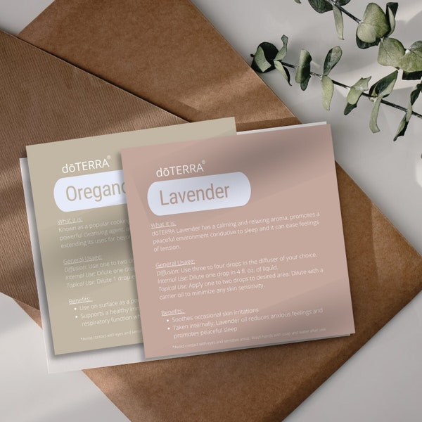 Doterra Business Cards - Etsy