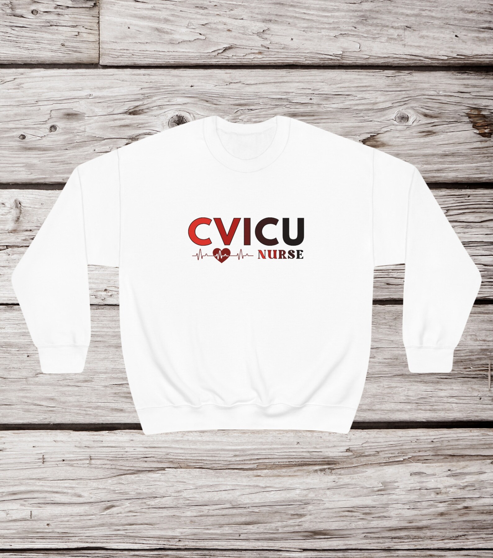 Cvicu Shirts, CVICU Nurse Sweatshirt, EKG Shirts, Cardiovascular Icu ...