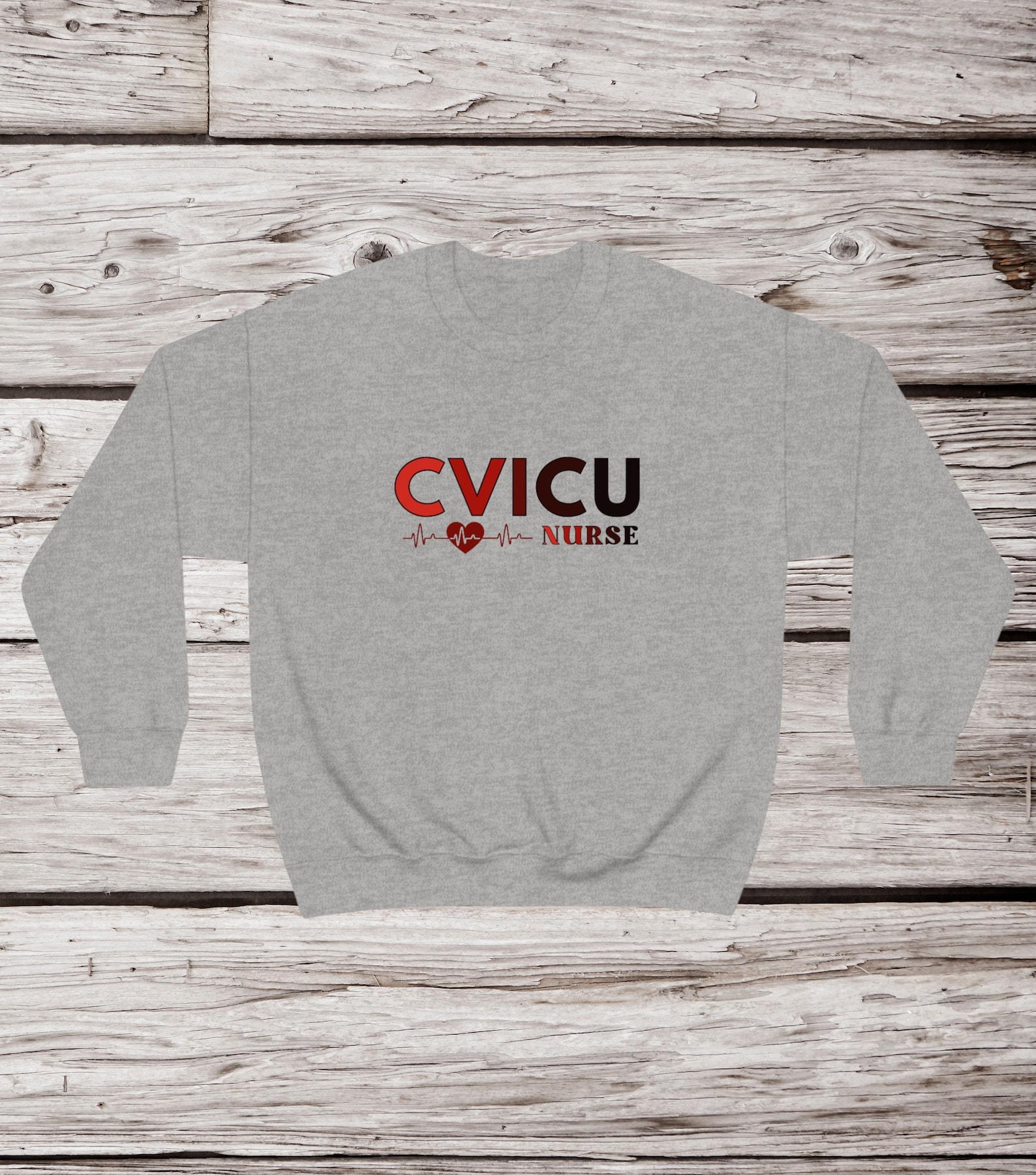 Cvicu Shirts, CVICU Nurse Sweatshirt, EKG Shirts, Cardiovascular Icu ...