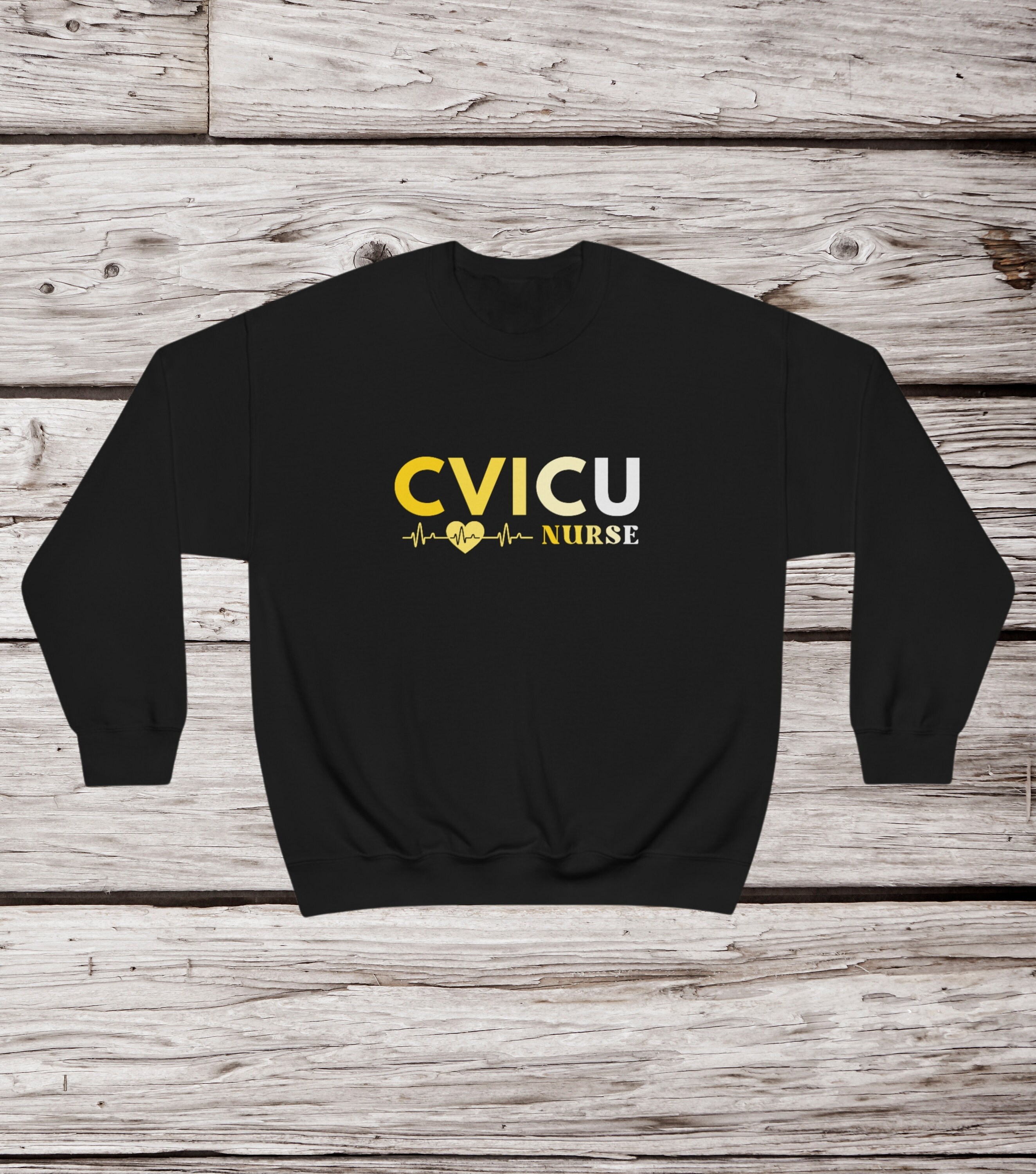 Cvicu Shirts, CVICU Nurse Sweatshirt, EKG Shirts, Cardiovascular Icu ...