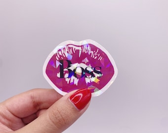 Boss Lady Sticker, Girl Power Sticker, Girly Sticker, Boss Sticker ...