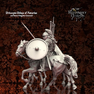 Reconquer Designs, Miniatures, Pelayo and Asturian Visigoth Command Set ...