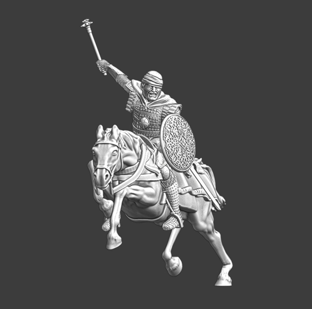 Northern Crusades Miniatures, Medieval Mounted Kievan Rus Commander, 1/ ...