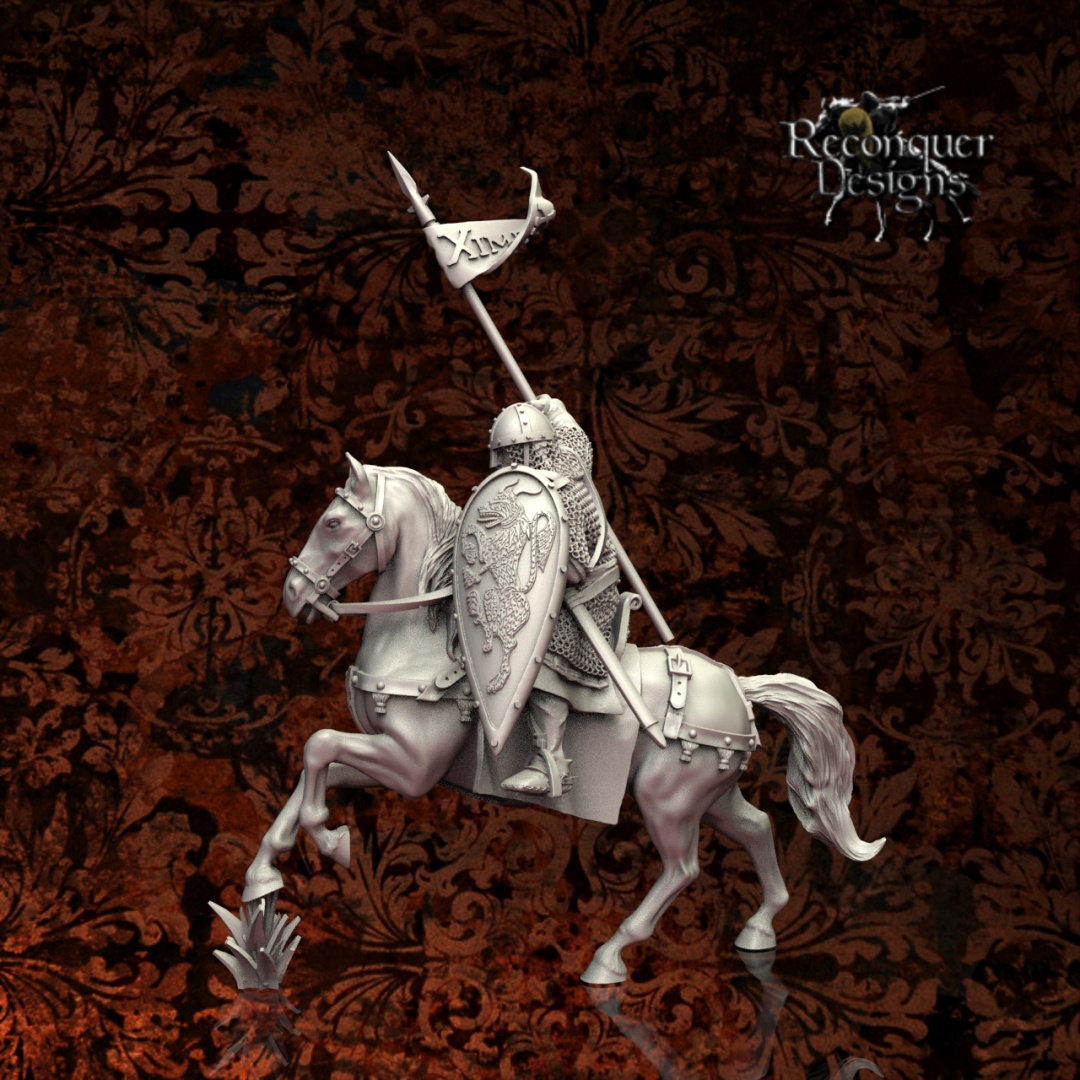 Reconquer Designs, Caballero Miniatures, Rodrigo Diaz De Vivar, El Cid ...