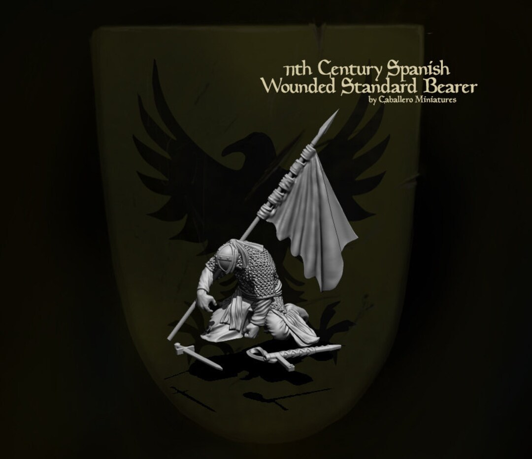 11th Century Wounded Crusader Standard Bearer by Reconquer Designs ...