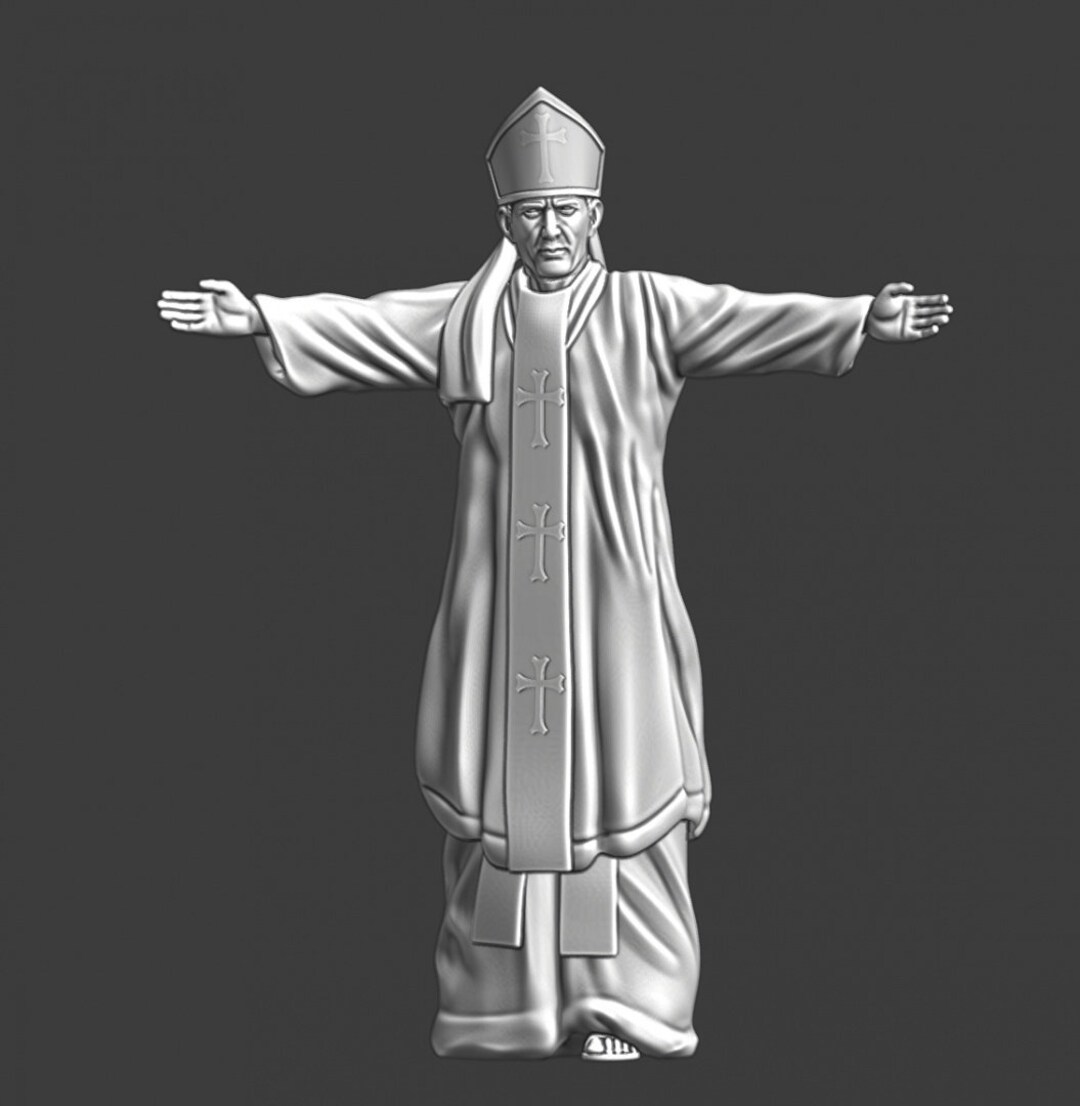 Northern Crusades Miniatures, Medieval Bishop Giving Blessing, Role ...