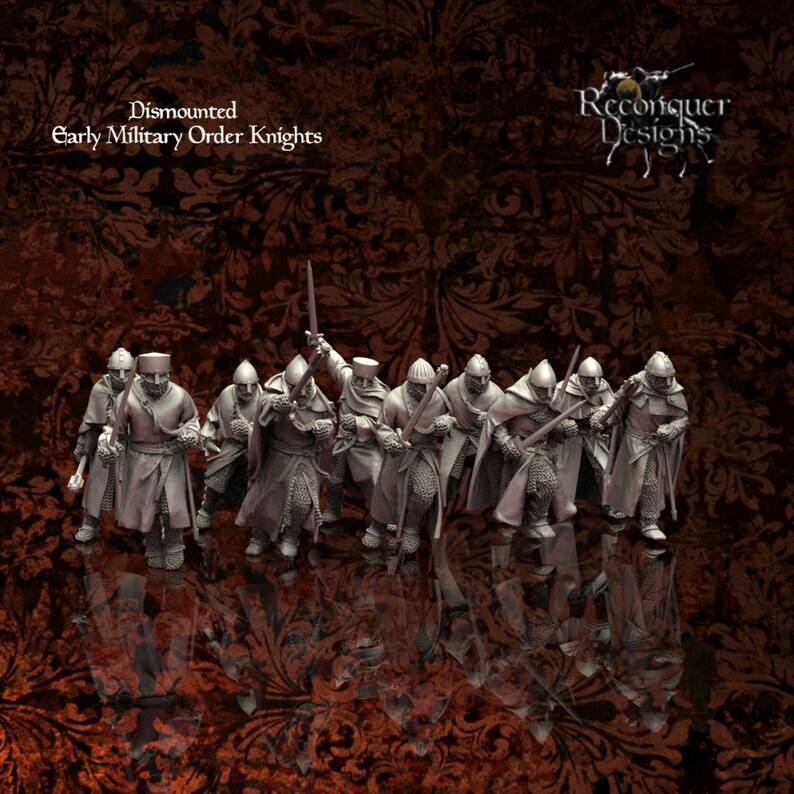 Reconquer Designs Caballero Miniatures 12th Century - Etsy