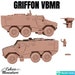 Modern French Griffon VBMR APC Transport, Eskice Miniatures, Wargaming ...